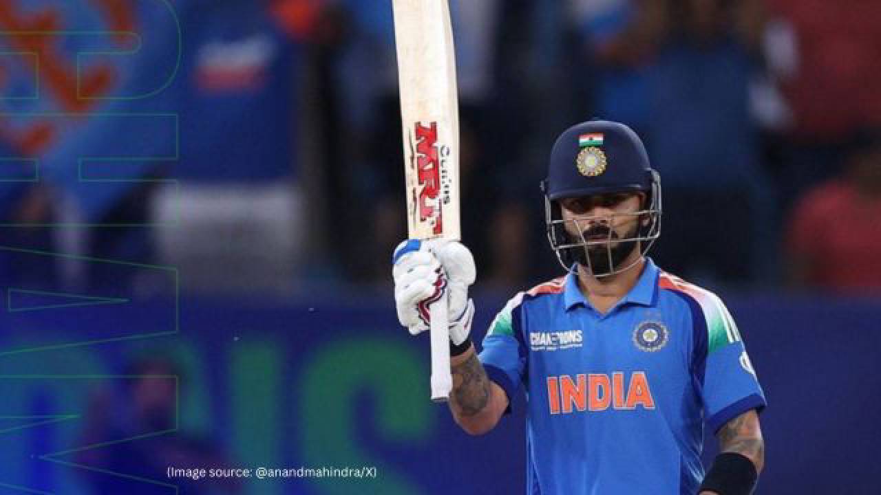 Anand Mahindra: ಪಾಕ್‌ ವಿರುದ್ಧ ಸ್ಫೋಟಕ ಸೆಂಚುರಿ ಸಿಡಿಸಿದ ಕಿಂಗ್ ಕೊಹ್ಲಿಯನ್ನು ಶ್ಲಾಘಿಸಿದ ಆನಂದ್‌ ಮಹೀಂದ್ರ ...